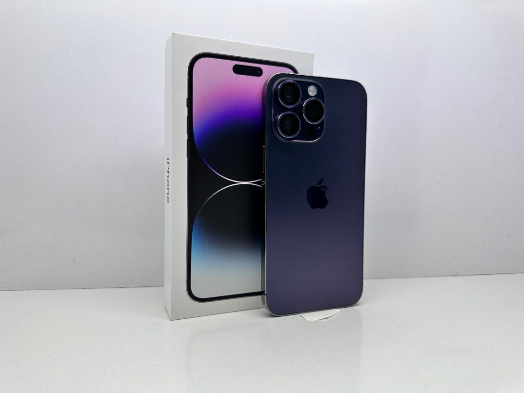 iPhone 14 Pro Max Deep purple 256gb, Mobile Phones & Gadgets, Mobile ...