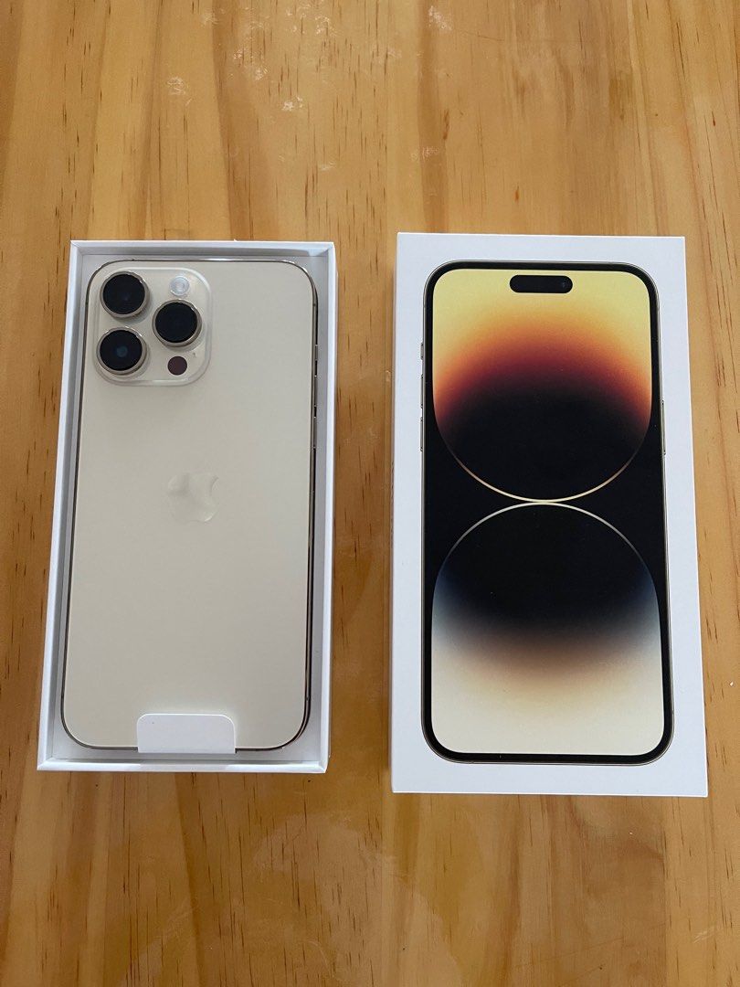 iPhone 14 Pro Max, Gold, 256GB, Mobile Phones & Gadgets, Mobile Phones ...