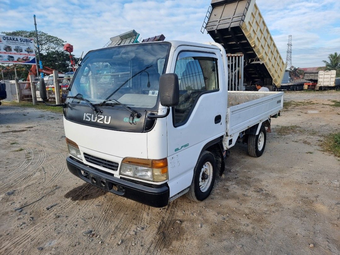 ISUZU ELF 10FT DROP SIDE 4JG2 SINGLE TYRE, Special Vehicles, Heavy ...