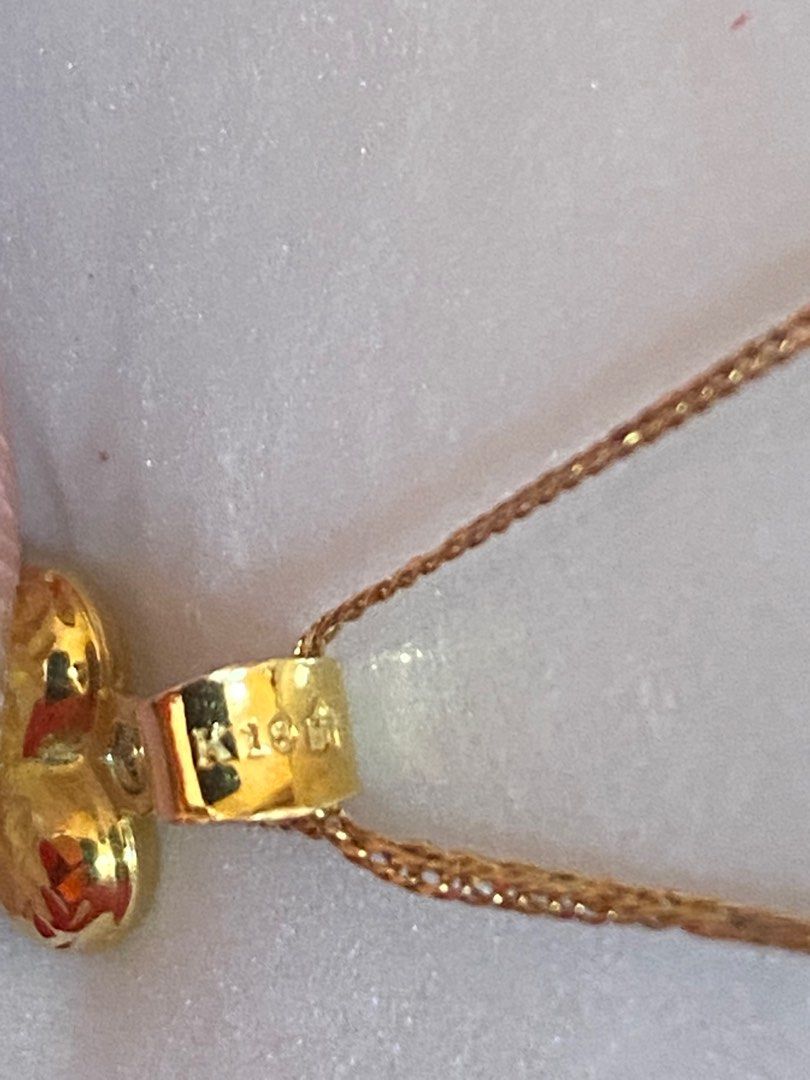K18 Japan Gold Neclace, Women's Fashion, Jewelry & Organizers, Necklaces on Carousell