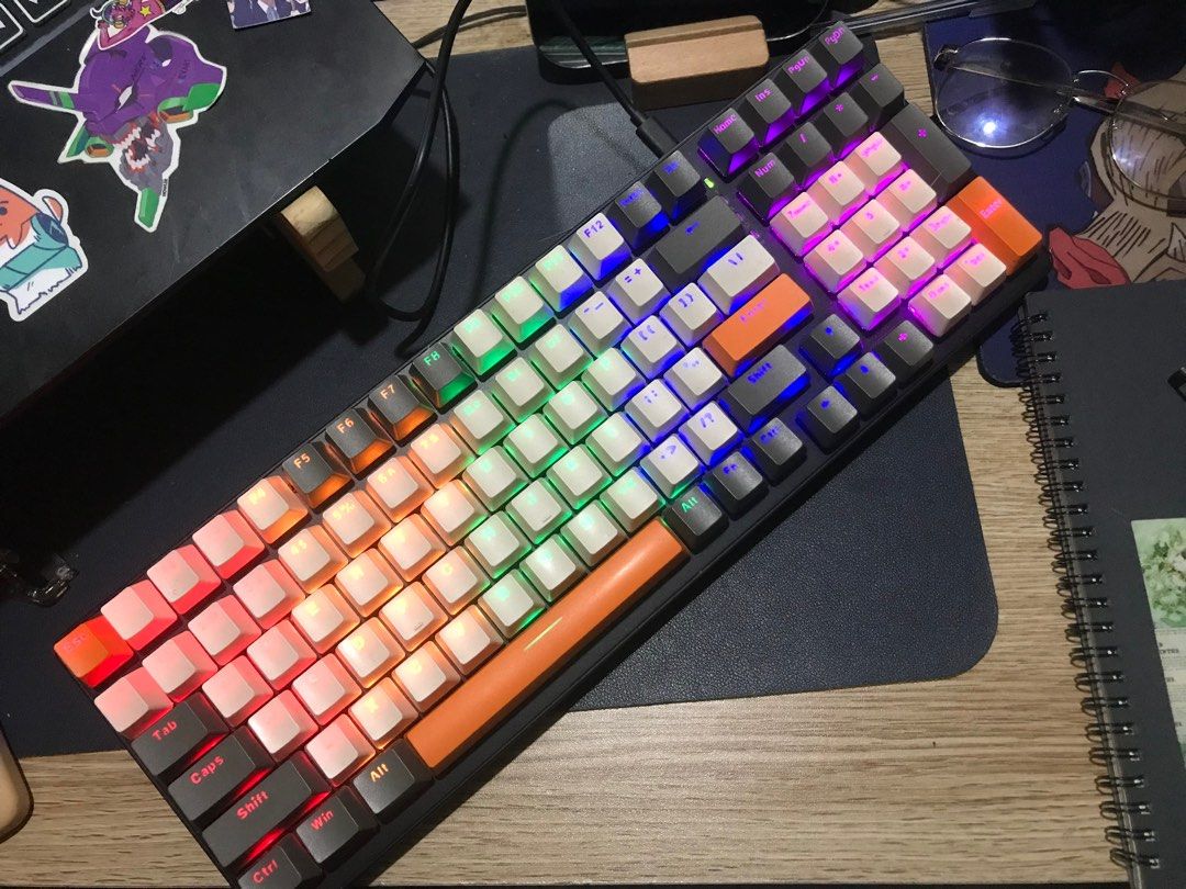 K3 Mechanical Keyboard RGB Backlight Keyboard ZIYOULANG, Computers ...