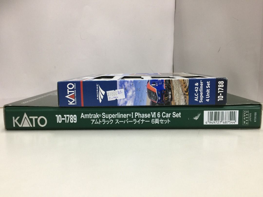 KATO N-GAUGE 10-1788 10-1789 ALC-42 & Superliner Amtrak Superliner I ...