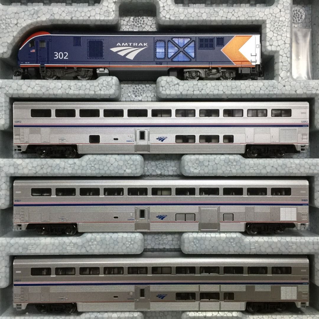 KATO N-GAUGE 10-1788 10-1789 ALC-42 & Superliner Amtrak Superliner I ...