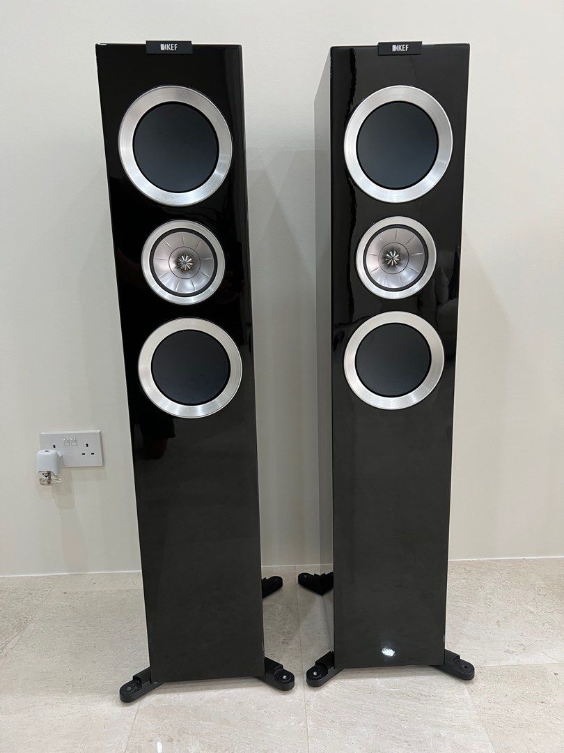KEF R300 Reference bookshelf speakers, Audio, Soundbars, Speakers ...
