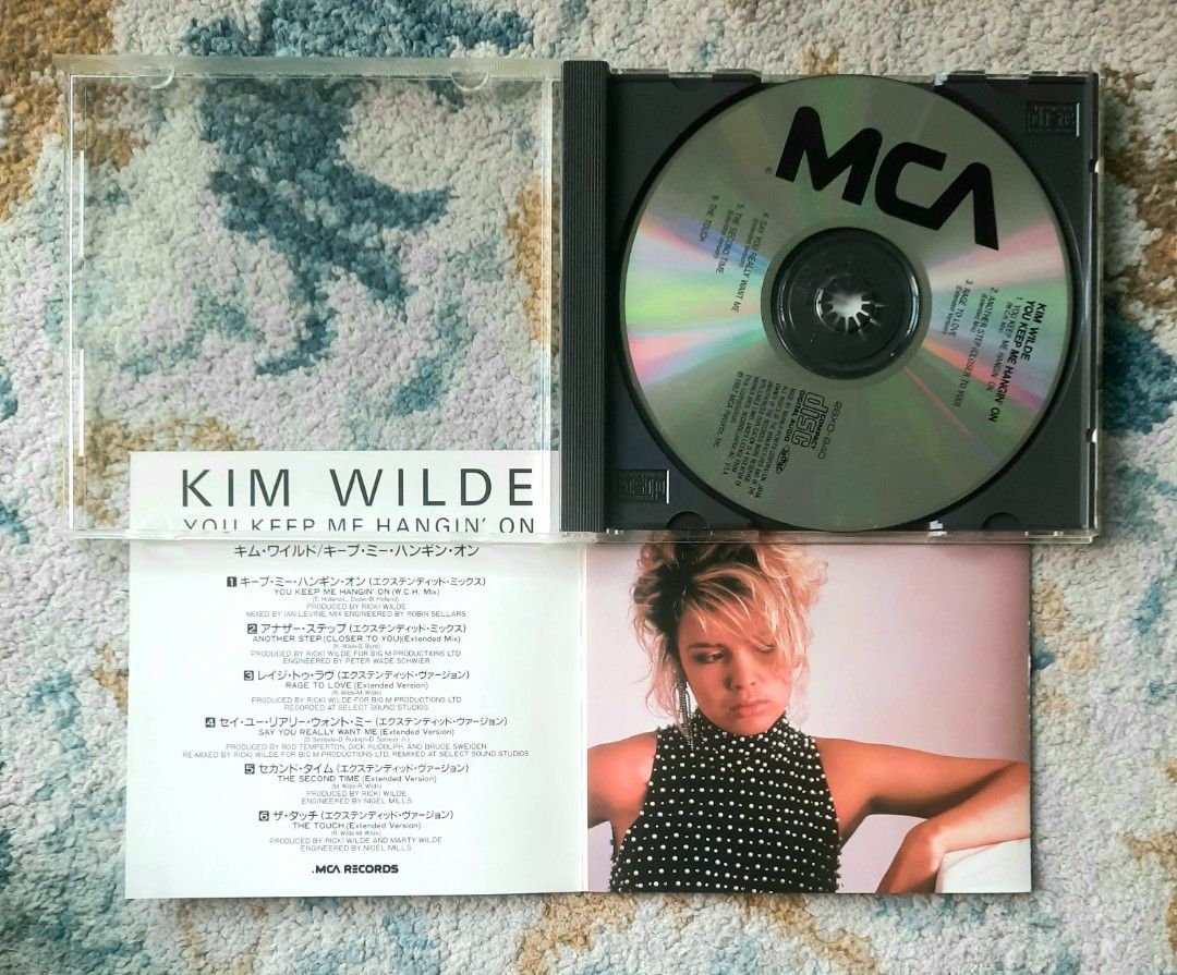 Kim Wilde - You Keep Me Hangin' On CD, Hobbies & Toys, Music & Media ...