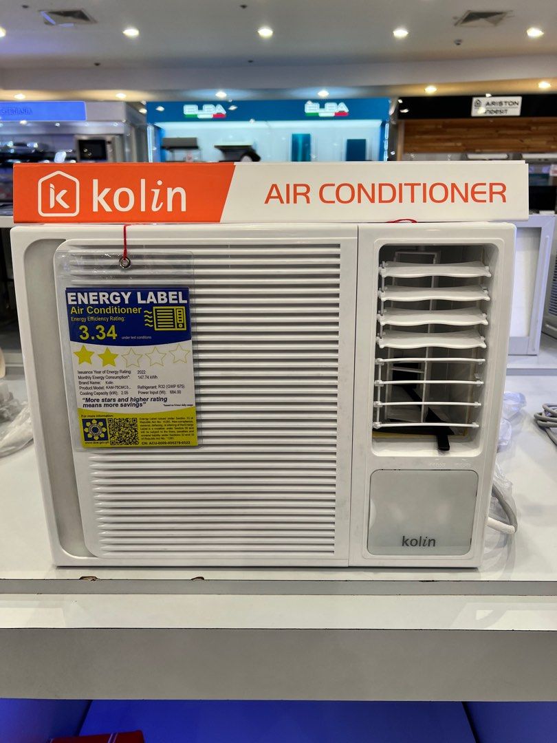 Kolin Window Type Aircon, TV & Home Appliances, Air Conditioning and Heating on Carousell