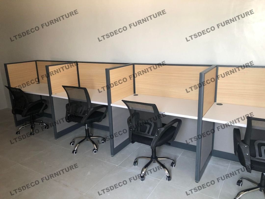 LAMINATED WORKSTATION TABLES OFFICE PARTITION CUBICLES FURNITURE ...