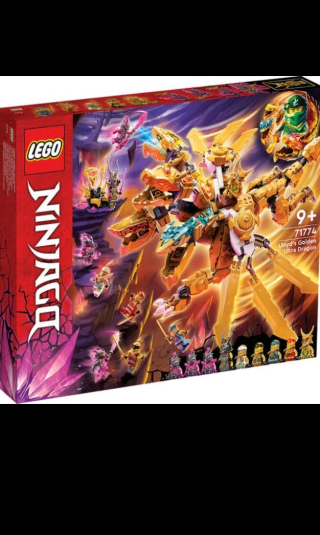 Lego 71774 Ninjago Lloyds Golden Dragon Hobbies Toys Toys Games On Carousell