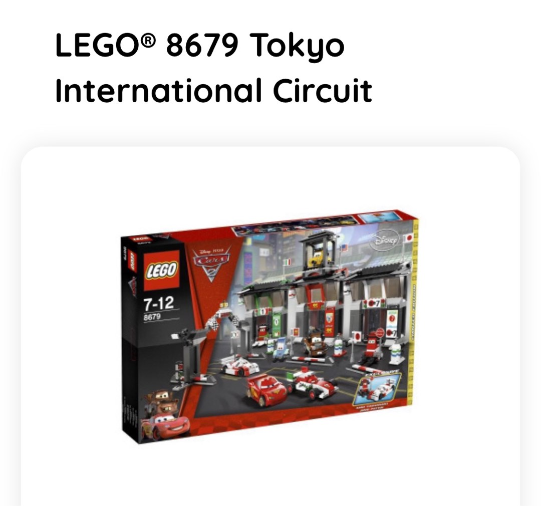 LEGO 8679 Cars International Circuit (Sealed Box), Hobbies & Toys, Toys ...