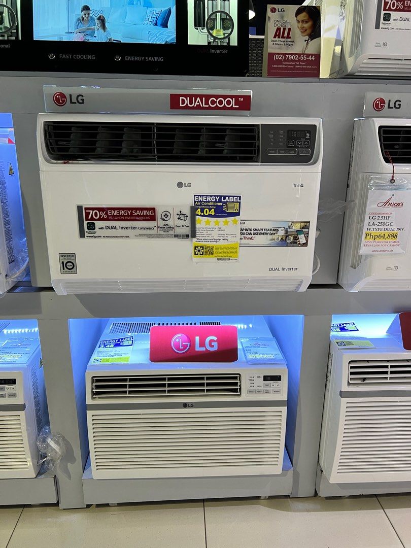 LG Dual Inverter Window Type Aircon, TV & Home Appliances, Air ...