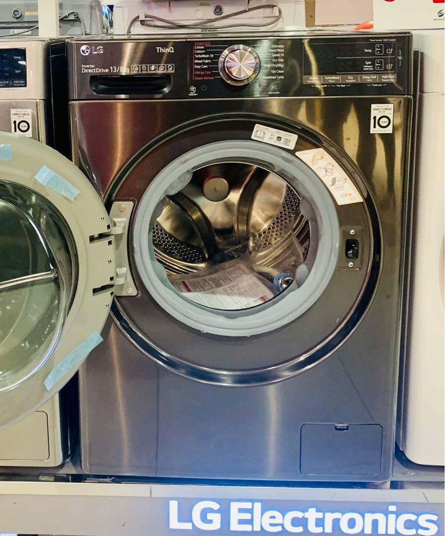 Lg front load washer dryer 80 to 100% dry, TV & Home Appliances ...