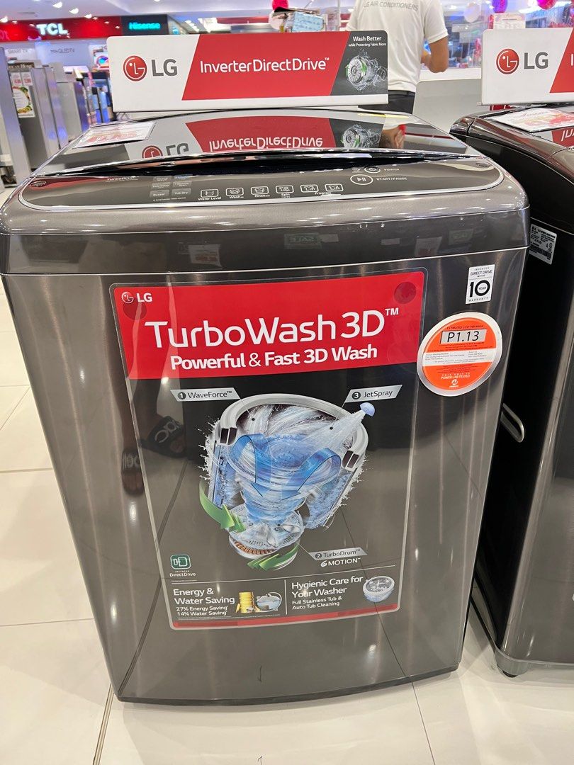 LG Topload Inverter Washing Machine, TV & Home Appliances, Washing ...