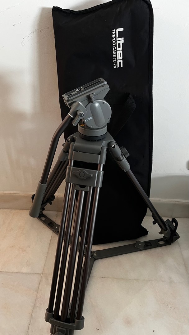 Libec Video Camera Tripod, Photography, Photography Accessories ...