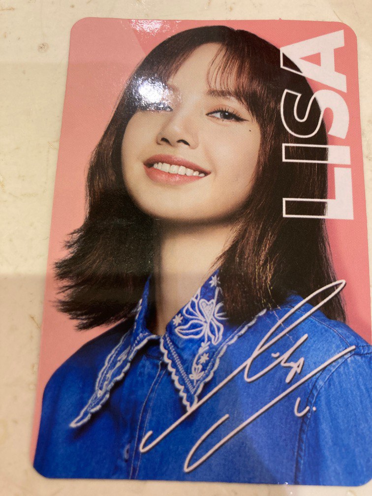 Lisa card, Hobbies & Toys, Memorabilia & Collectibles, K-Wave on Carousell