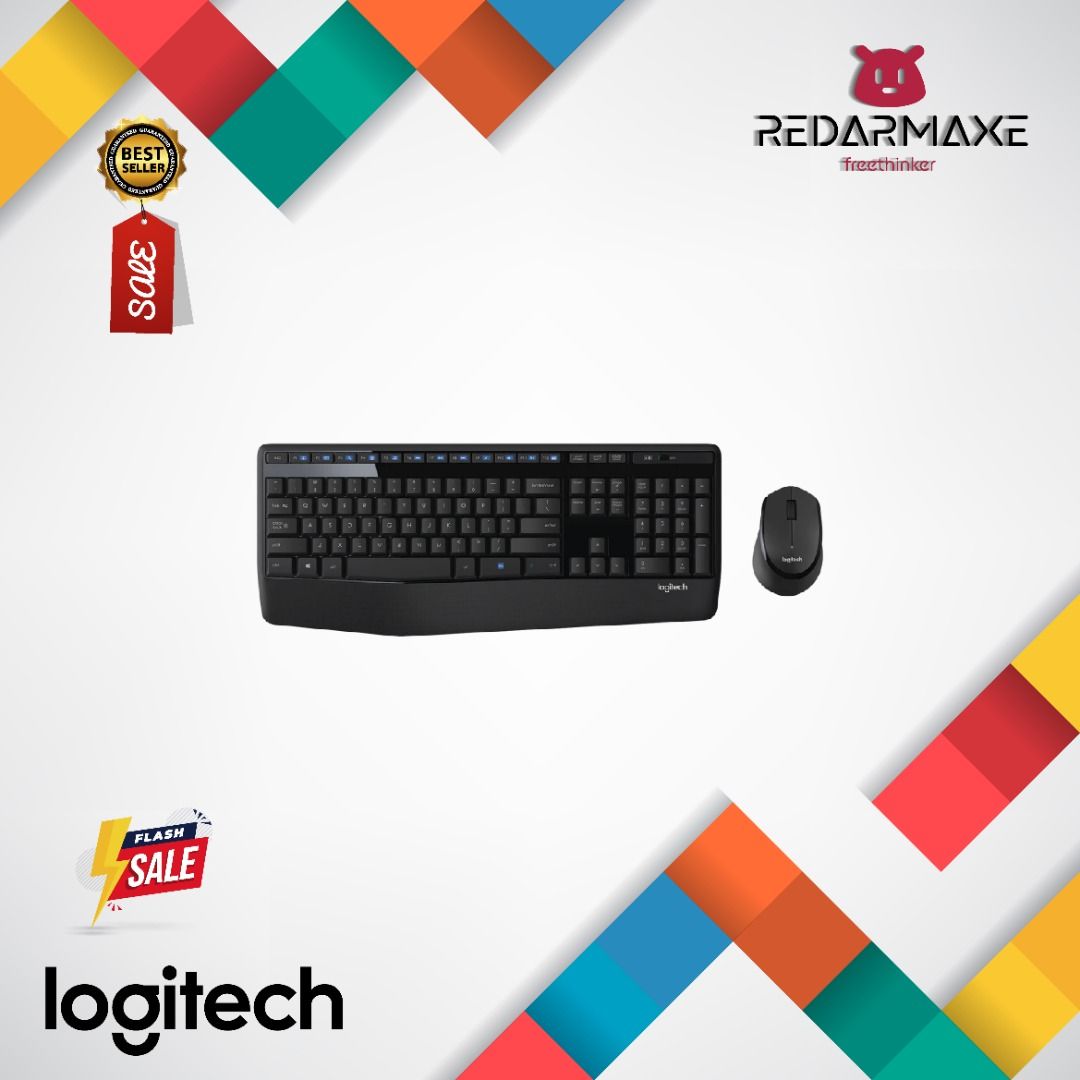 Logitech MK345 Wireless Keyboard and Mouse Combo, Computers & Tech, Parts & Accessories ...