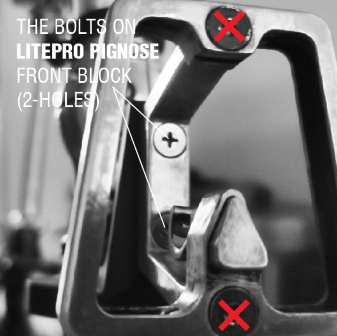 LP Pignose Replacement Bolts (2 holes), Sports Equipment, Bicycles ...