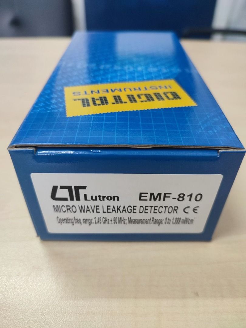 LUTRON MICRO WAVE LEAKAGE DETECTOR EMF-810, Commercial & Industrial ...