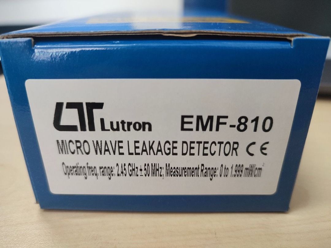 LUTRON MICRO WAVE LEAKAGE DETECTOR EMF-810, Commercial & Industrial ...