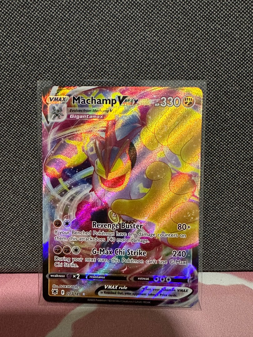 Machamp Vmax Astral Radiance 073/189, Hobbies & Toys, Toys & Games on ...