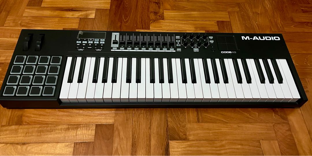 M-Audio Code49 Midi Keyboard, Hobbies & Toys, Music & Media, Musical ...
