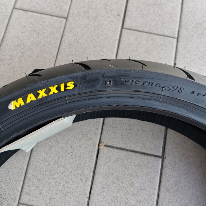 MAXXIS VICTRA S98 F1 COMBO TUBELESS TYRE TAYAR 2021 70/90-17 + 80/90-17 ...