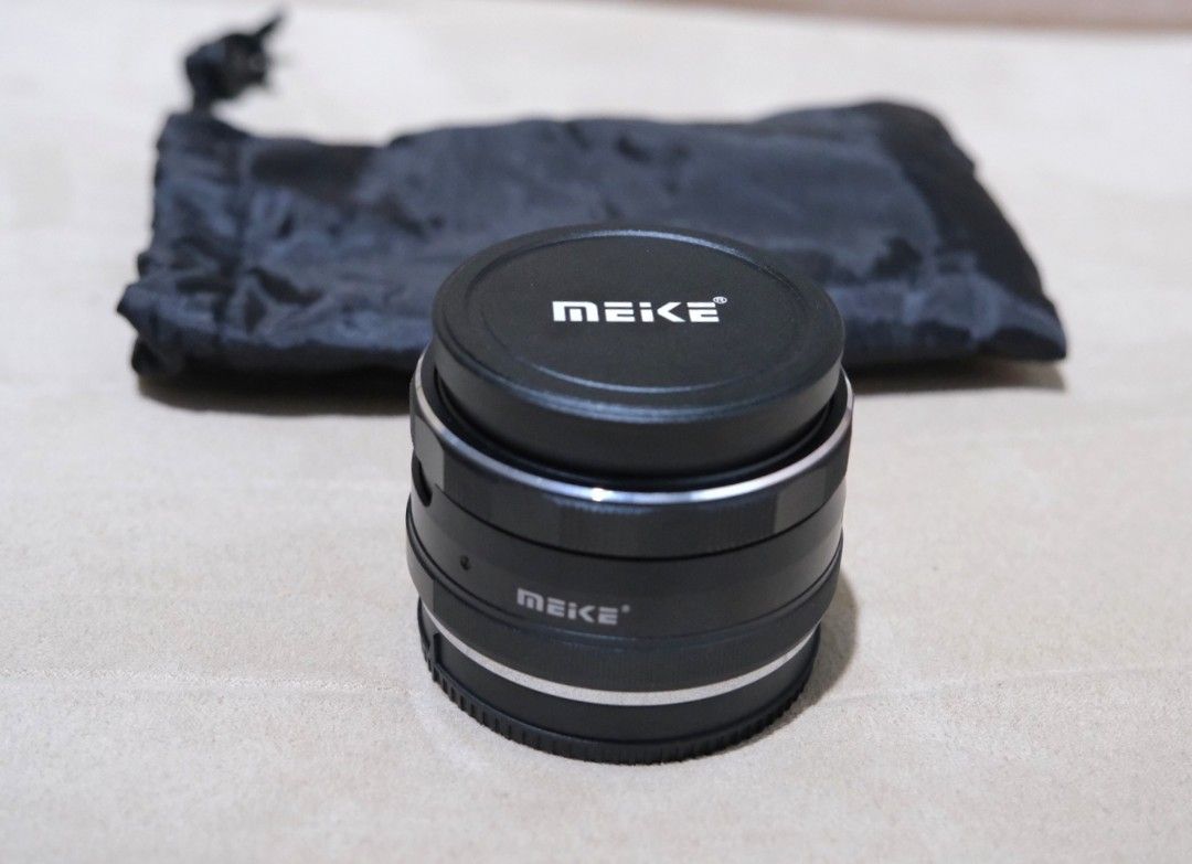 Meike 35mm F1.7 Fuji X mount lens, Photography, Lens & Kits on Carousell