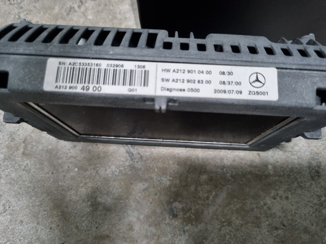 Mercedes Benz Ntg 4 Display unit W212, Car Accessories, Accessories on ...