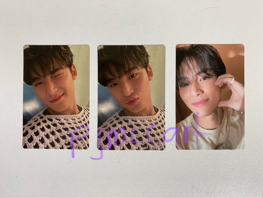 Mingyu Photocard, Hobbies & Toys, Memorabilia & Collectibles, K-Wave on ...