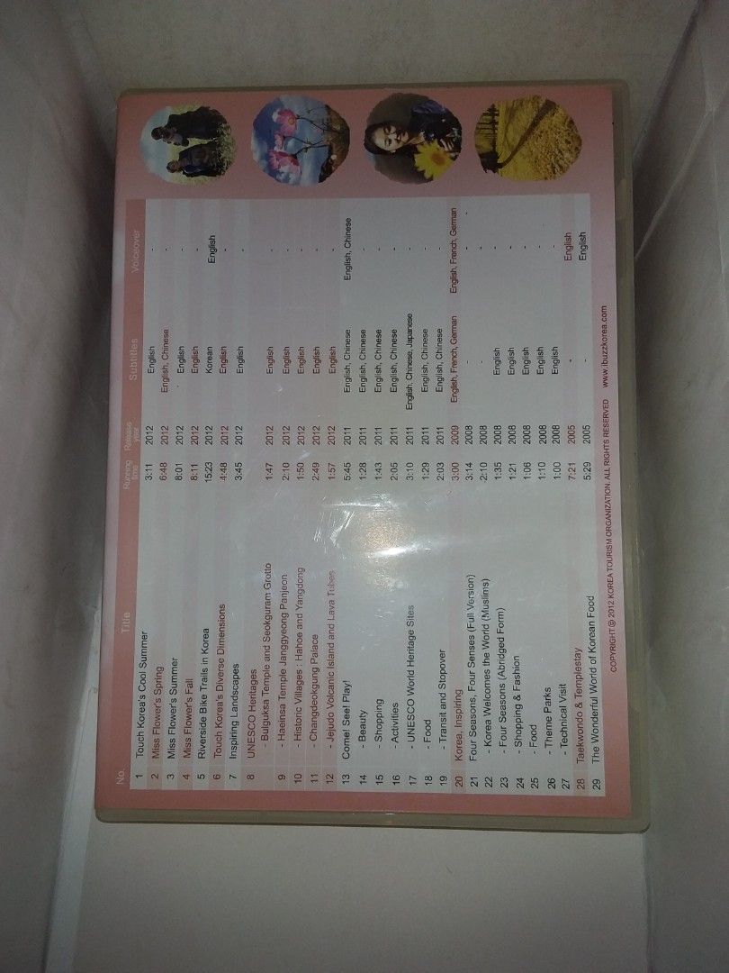 Miss Fowler, Fall DVD KOREA TOURISM ORGANIZATION, 興趣及遊戲, 音樂樂器 & 配件, 音樂與 ...