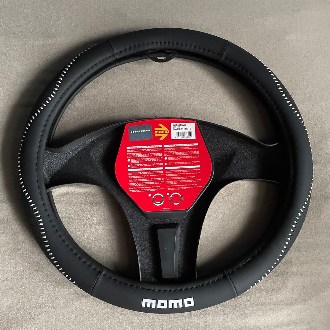 MOMO Steering Wheel Cover - Small, Car Parts & Accessories, Steering, Brakes, Control Parts and ...
