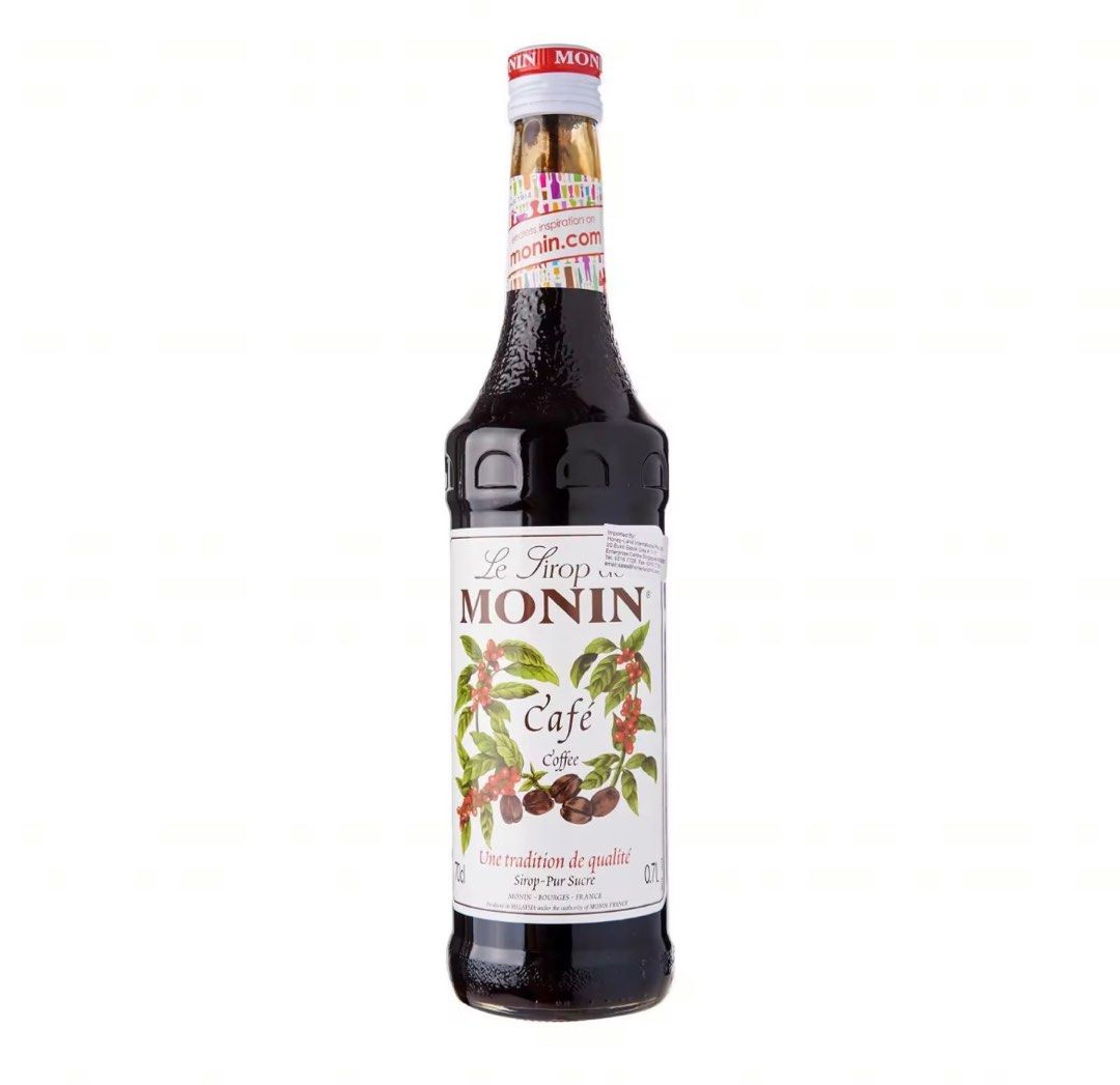 Monin Coffee Syrup 700ml, Food & Drinks, Beverages on Carousell