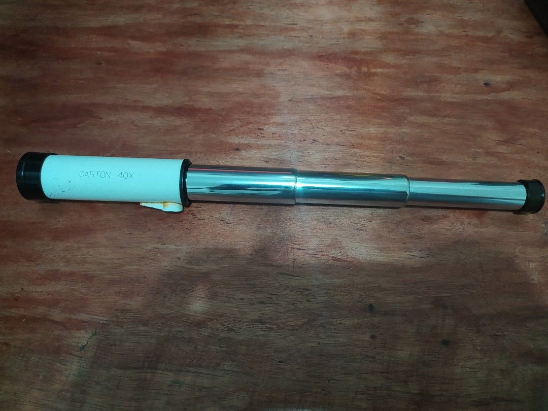 Vintage Monocular/Binocular Carton 40x30 (Stainless) (Branded) on Carousell