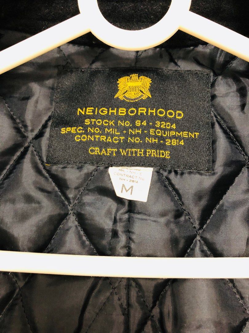 Neighborhood jacket black made in japan, 男裝, 外套及戶外衣服 - Carousell