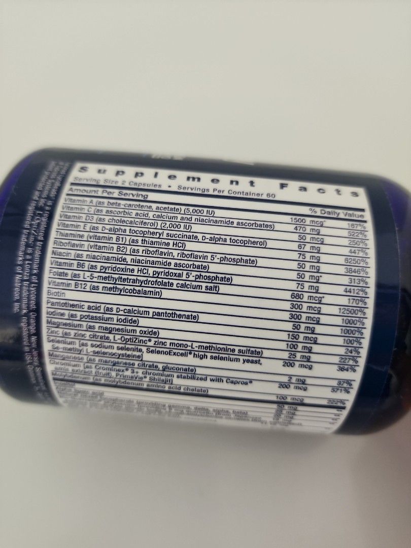 [NEW] Life extension, two-per-day multivitamin (120 capsules ...