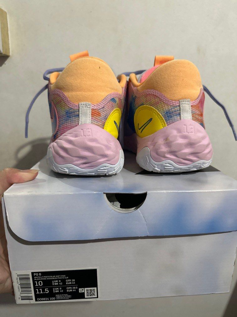 Nike PG6 Painted Swoosh paul george 6, Men's Fashion, Footwear ...