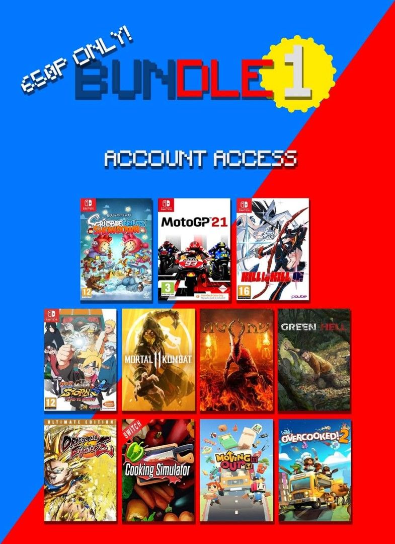 NINTENDO SWITCH ACCOUNT ACCESS, Video Gaming, Video Games, Nintendo on ...