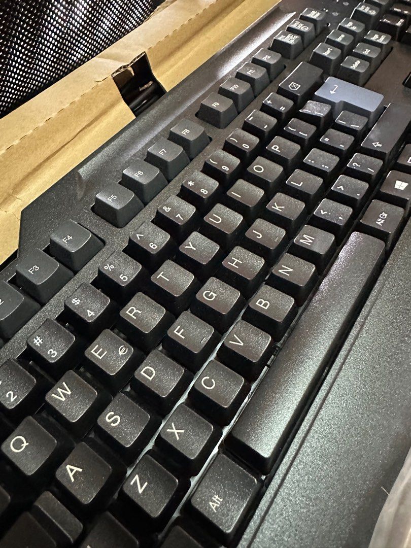 (NOS) Classic Lenovo Keyboard USB- original IBM style: Blue Enter Key ...