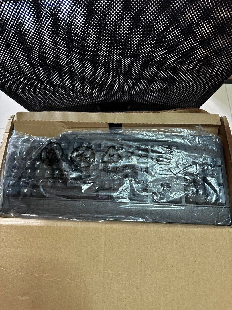 (NOS) Classic Lenovo Keyboard USB- original IBM style: Blue Enter Key ...