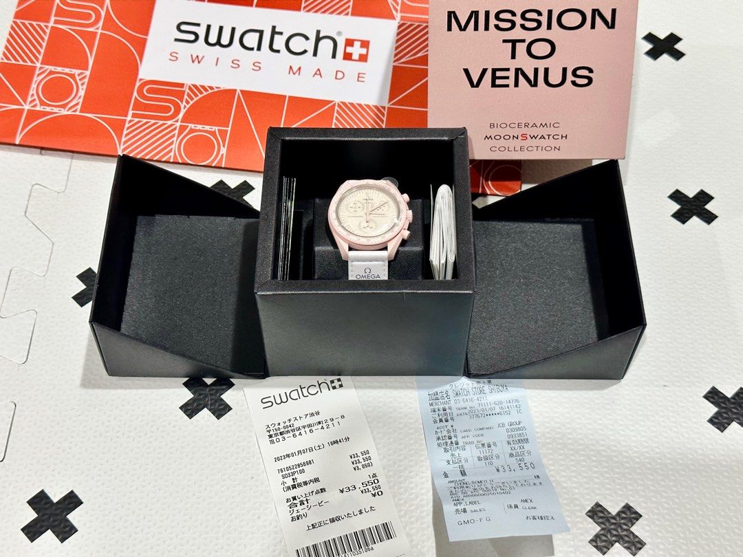 Omega x Swatch MoonSwatch Mission to Venus, Women's Fashion, Watches ...