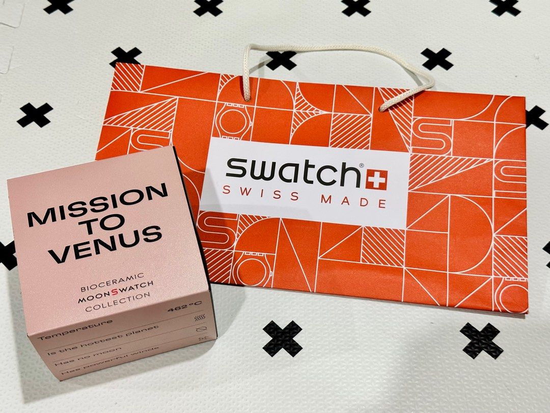 Omega x Swatch MoonSwatch Mission to Venus, Women's Fashion, Watches ...
