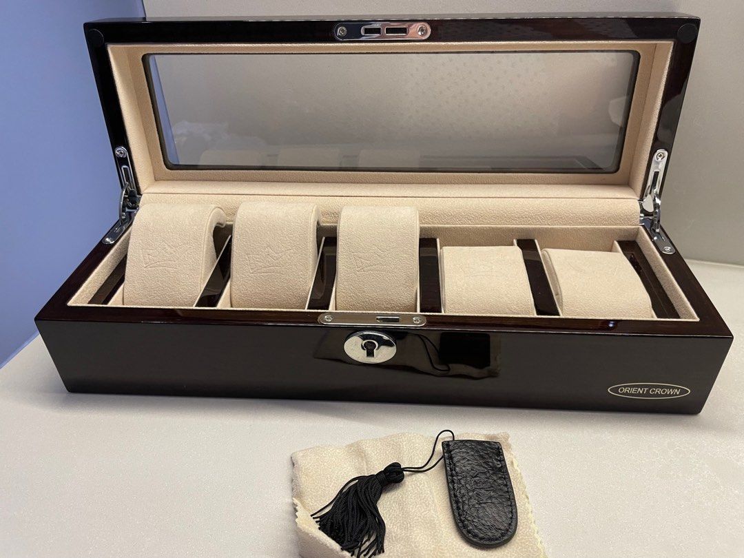 Orient Crown Watch Box - 5 Watches, Men's Fashion, Watches ...