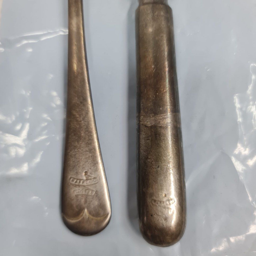 Original cutlery from Raffles Hotel silver plated, Furniture & Home ...