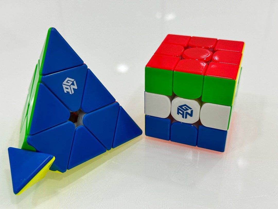 Original GAN Paramid & Cube, Hobbies & Toys, Toys & Games on Carousell