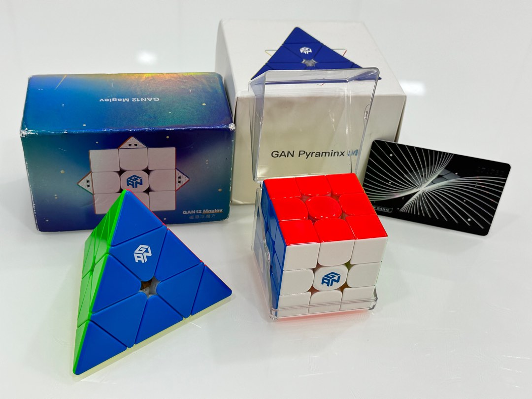 Original GAN Paramid & Cube, Hobbies & Toys, Toys & Games on Carousell