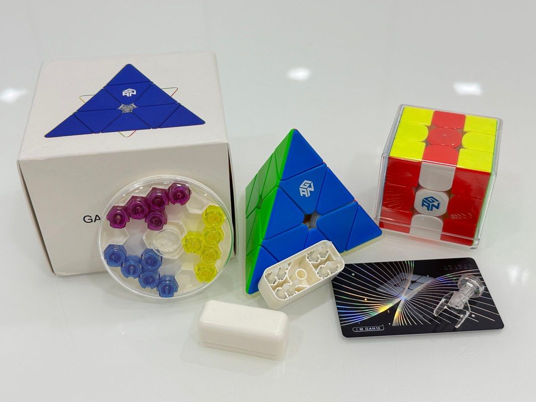 Original GAN Paramid & Cube, Hobbies & Toys, Toys & Games on Carousell