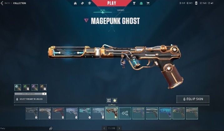 P3 STACKED Valorant Account RGX 11Z PRO FIREFLY RGX 11Z PRO BLADE ...