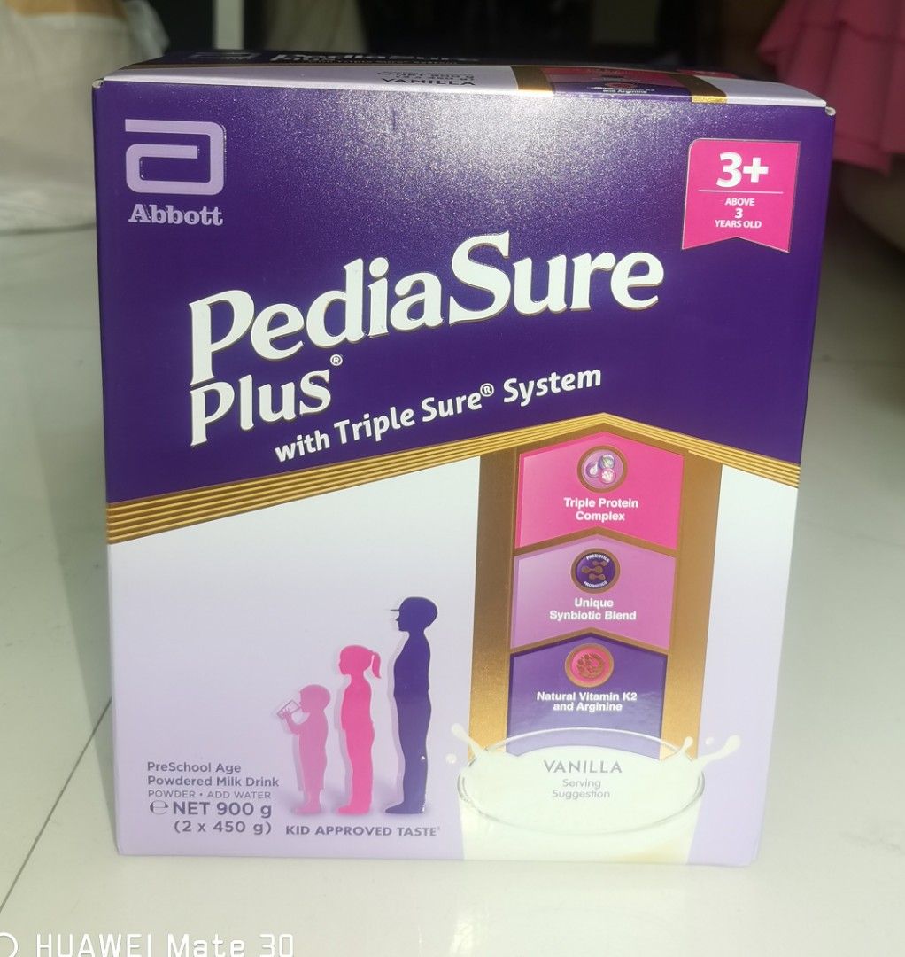 Pediasure plus 3+ 900g aug2024, Babies & Kids, Nursing & Feeding ...