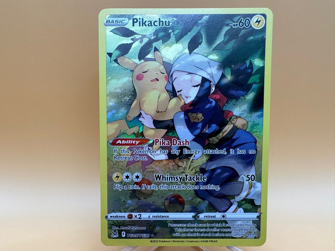Pikachu ~ Lost Origin ~ TG05/30 ~ Pokemon Cards, Hobbies & Toys, Toys ...