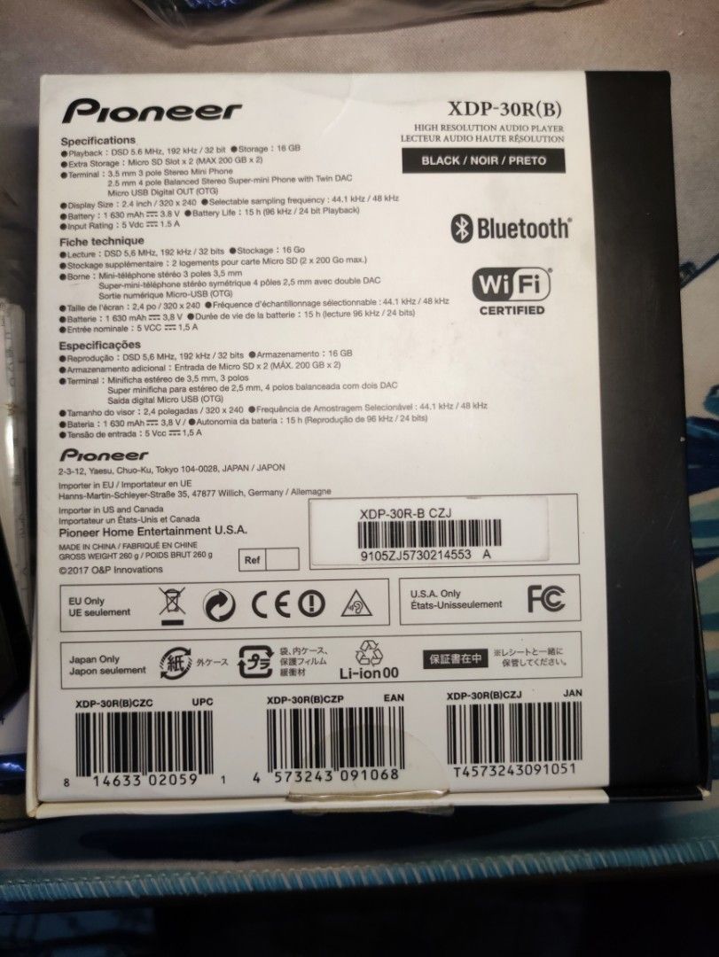 Pioneer XDP-30R Hi Res DAP, Audio, Portable Music Players on Carousell