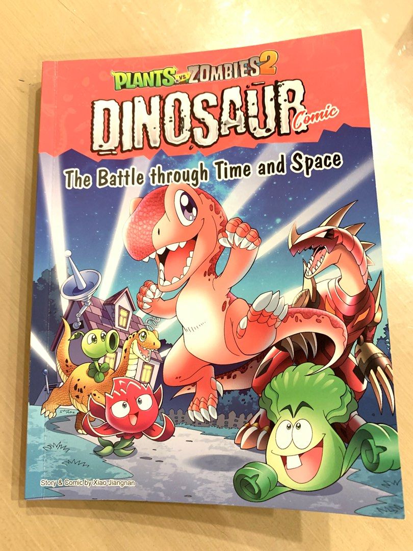 Plants vs Zombies 2 Dinosaur Comic - The Battle through Time and Space, Hobbies & Toys, Books ...